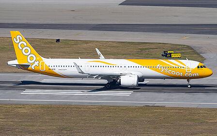 06. Jan 2024: Scoot TR284 (TGW284) from Singapore to Denpasar