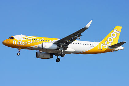 Scoot TR904 (TGW904) from Singapore to Macau