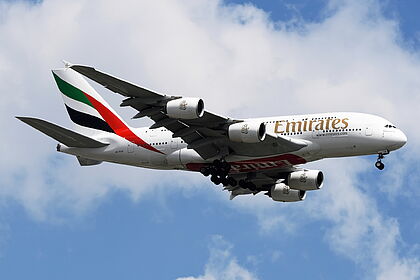 01. Nov 2024: Emirates EK32 (UAE1J) from London to Dubai